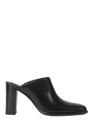 SIMKHAI Carolyn 85mm Leather Block-heel Mules