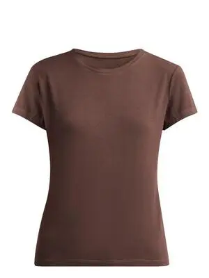 L'Agence Ressi Crewneck T-shirt - Dark Java