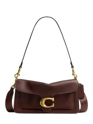 COACH Tabby Leather Shoulder Bag Maple