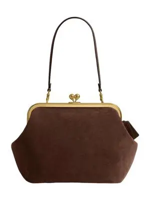 COACH Frame Suede Shoulder Bag