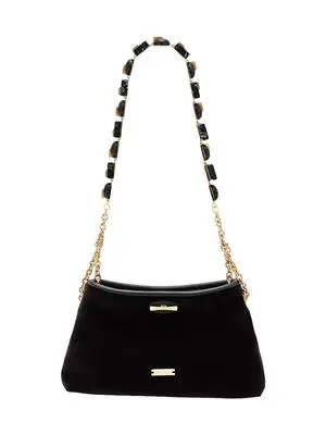 Cult Gaia Mini Kiraz Studded-strap Shoulder Bag - Black