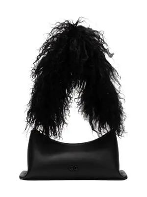 CULT GAIA Osa Shearling Shoulder Bag