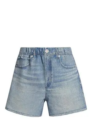 Rag & Bone Miramar Printed Terry Walking Shorts - Saratoga