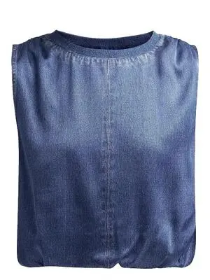 Rag & Bone Miramar Satin Bubble Top - Jasper