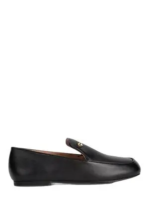 MOSCHINO Heart-motif Leather Loafers