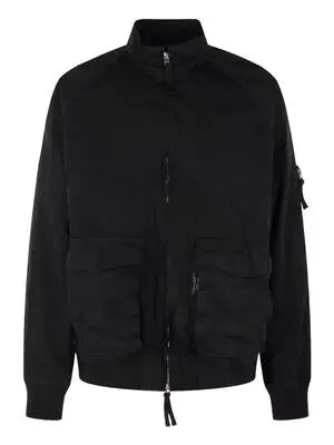 Comme Des Garçons Zip-up Pocket-detail Jacket - Black
