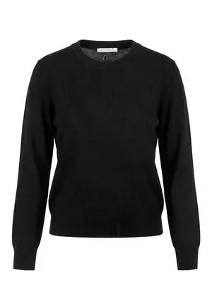 Patrizia Pepe Crew-neck Sweater - Black