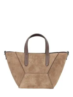 Brunello Cucinelli Bc Duo Mini Bag - Brown