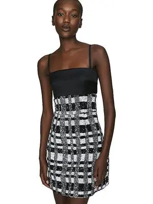 DRESS THE POPULATION Scottie Mi Dress