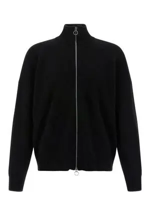 LARMERI STUDIO Camionair Zip-up Cardigan - Black