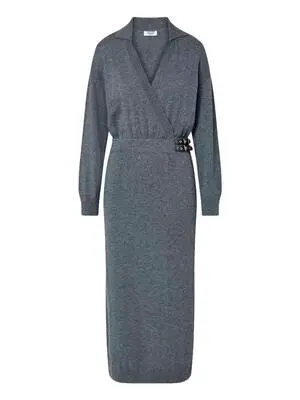 LIU JO Dress In Knit With Buckles