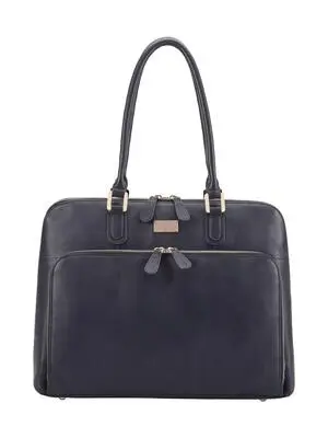 Paul Costelloe Filton Leather Tote Bag - Blue