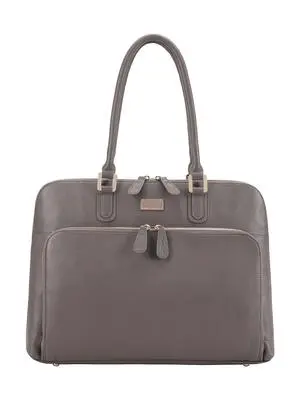 Paul Costelloe Filton Leather Tote Bag - Grey