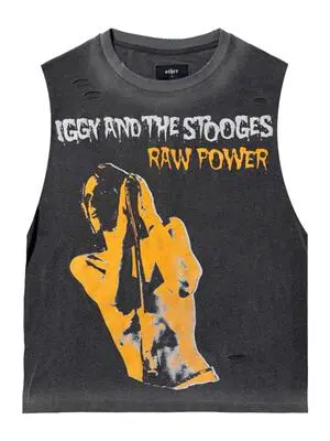 OTHER UK Iggy & The Stooges Raw Power Vintage Tank Black