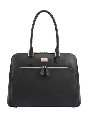 Paul Costelloe Filton Leather Tote Bag - Black