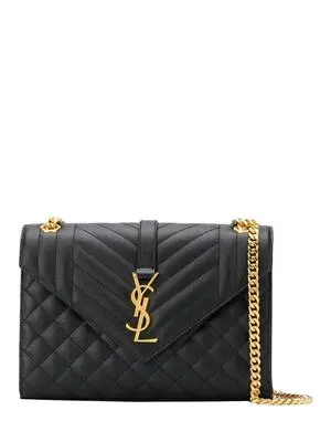 Saint Laurent Saint Laurent Envelope Medium Bag Women Black