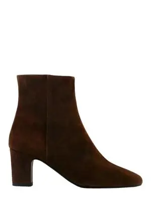 PAUL WARMER Muny Suede Ankle Boots - Brown