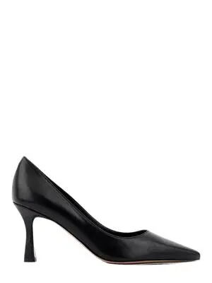 PAUL WARMER Kate Pointed-toe Leather Pumps