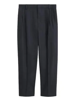 COS Pleated Wool Relaxed-fit Straight-leg Pants