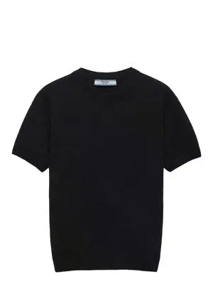 PRADA Short-sleeved Cashmere Sweater