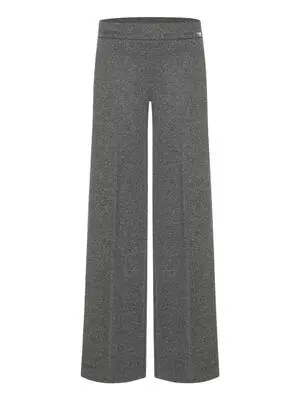 CAMBIO Ava Wide-leg Trousers - Grey