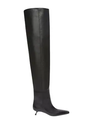SPORTMAX Sportmax Pointed-Toe Thigh-High Boots