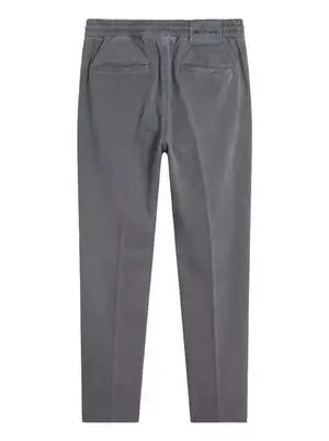 Kiton Drawstring Elasticated-waistband Trousers Grey