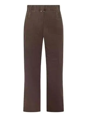 A PAPER KID Pleated Gabardine Trousers