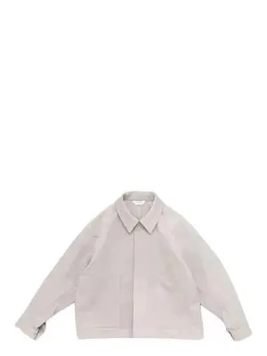 STILL BY HAND Faux-leather Blouson Jacket