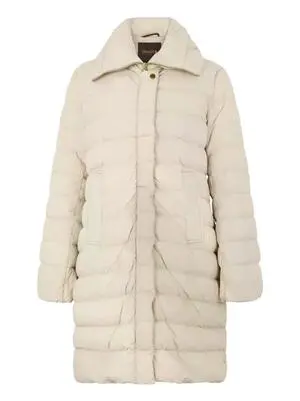 MOORER Cintia Quilted Single-breasted Coat