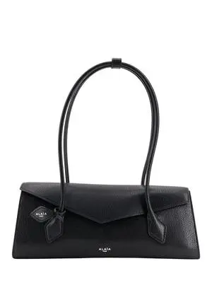 Alaïa Le Teckel Flap Leather Handbag - Multicolor