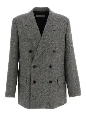 Dries Van Noten BLAZER DOPPIOPETTO OVERSIZE BOSIER Multicolor
