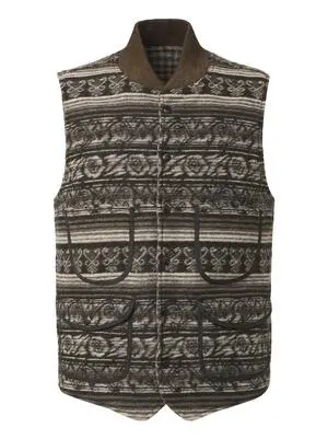 Ralph Lauren Reversible Jacquard Vest - Multicoloured