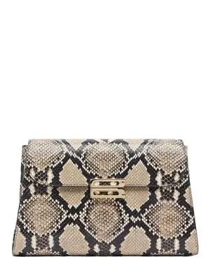 Victoria Beckham Dorian Trapeze Leather Shoulder Bag - Brown