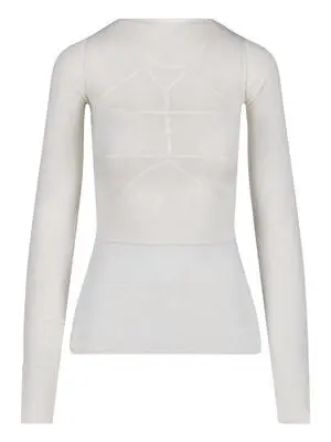 Rick Owens T-shirt “temple” White