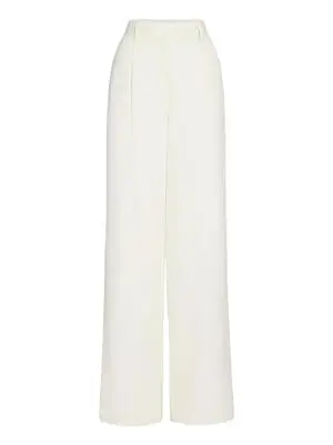 TWP Hudson St. Linen-blend Pants - Bone