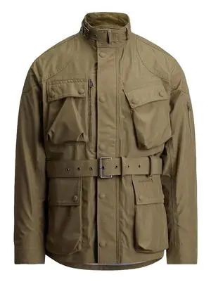Polo Ralph Lauren Taffeta Belted Zip-up Jacket - Fall Sage