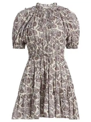 Ulla Johnson Soffia Printed Minidress - Meadow