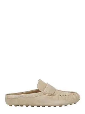 Vince Berkley Driver Suede Mules Dune