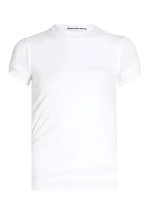 ALEXANDER WANG Layered Cotton T-shirt