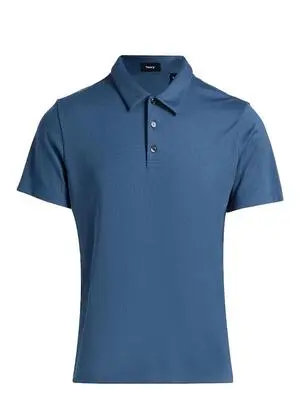 Theory Bron Stretch Jersey Polo Shirt Bering
