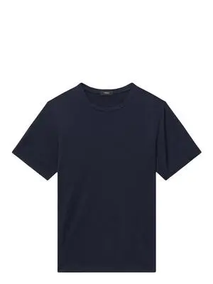Theory Precise Cotton T-shirt - Eclipse