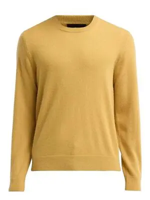 Vince Cashmere Crewneck Sweater Light Curry