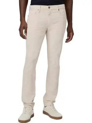 Paige Lennox Slim-fit Jeans - Sea Shell