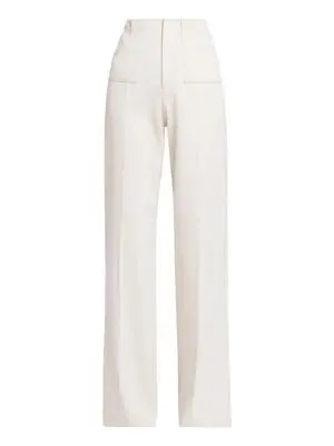 Philosophy Di Lorenzo Serafini Diagonal Canvas Trousers - Multi Ivory