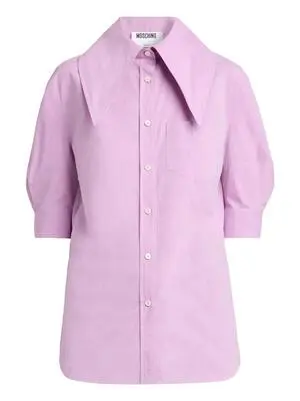 Moschino Cotton Poplin Blouse - Violet