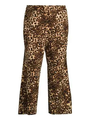 BAACAL Riley Leopard Wide-leg Pants