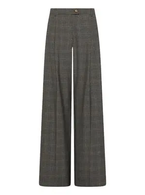 Marella Straight Leg Darted Trousers - Grey