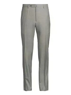 PT TORINO High-performance Wool Button-tab Slim Trousers Grey