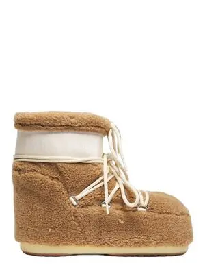 Moon Boot Icon Low Fleece S - Camel